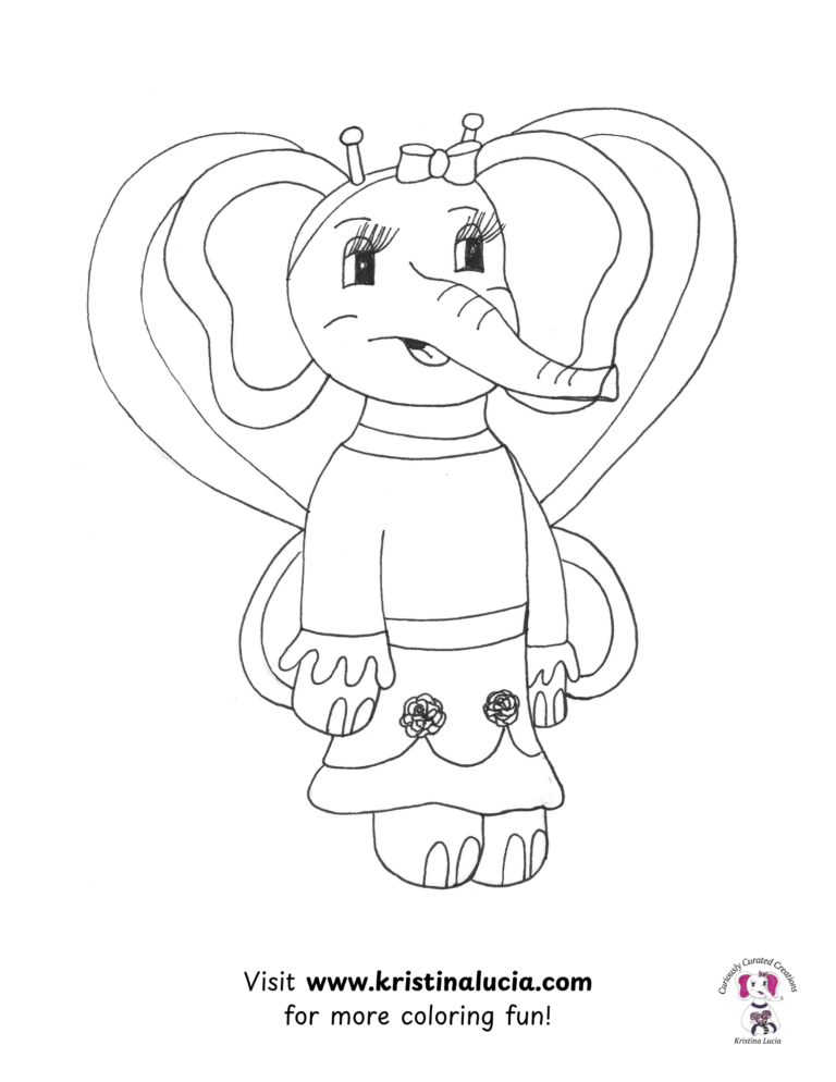 Halloween Coloring Printables — Curiously Curated Creations Of Kristina ...