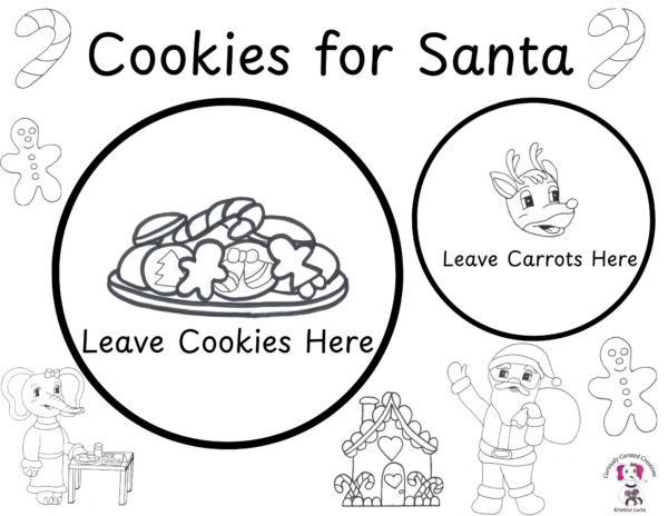 Christmas Coloring Printables — Curiously Curated Creations Of Kristina ...
